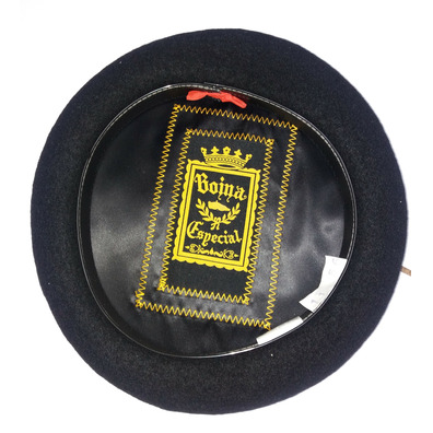 Boina clásica tradicional gallega de lana para caballero. Fabricada en ...